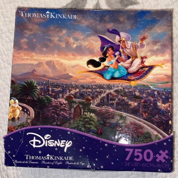 Disney | Toys | Disney Aladdin Puzzle | Poshmark